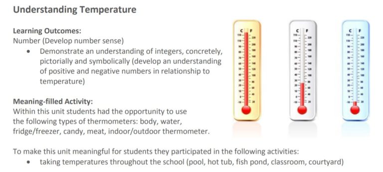 Meaning-Filled Activities - Numeracy for All